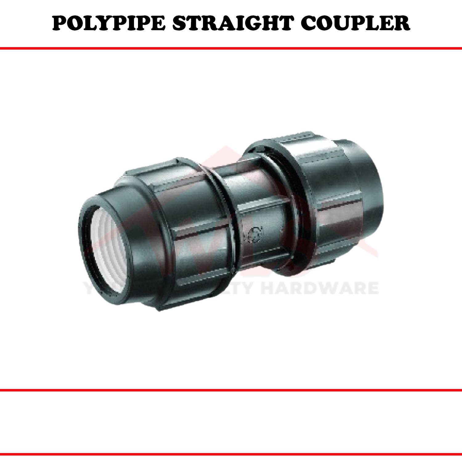 PP STRAIGHT COUPLER
