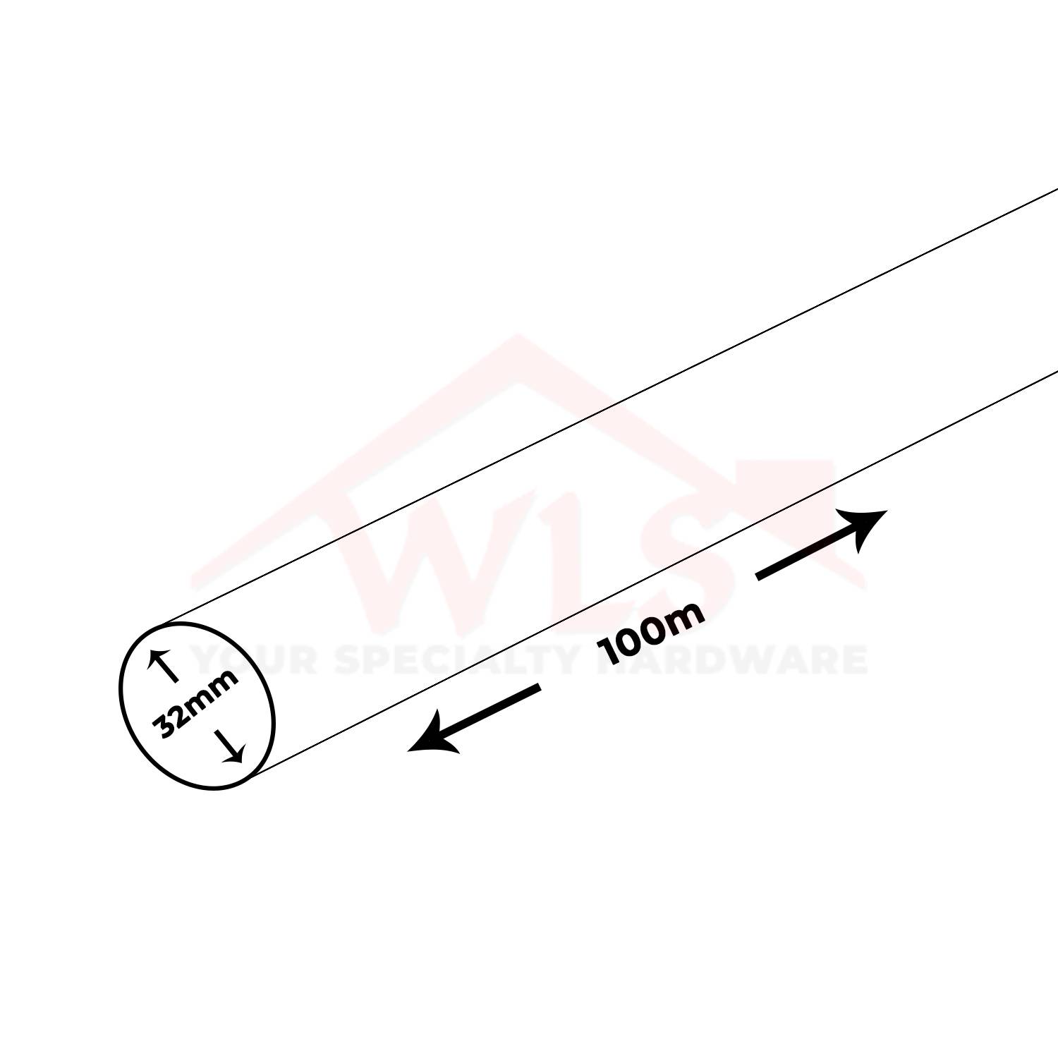 LKP HDPE PIPE PN10 (100M) N/A