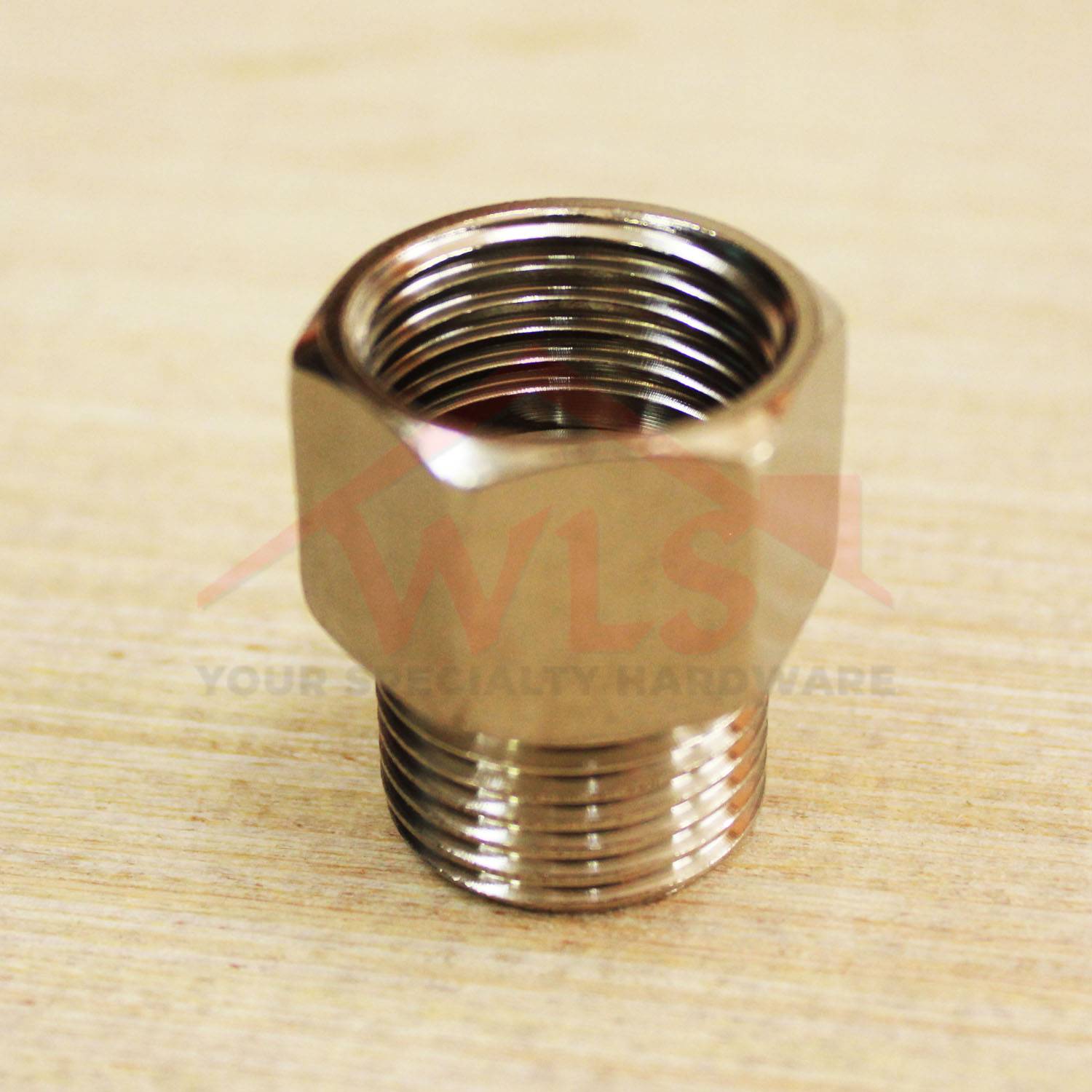 S/ STEEL HEXAGON M/F SOCKET 1/2'' (15mm)