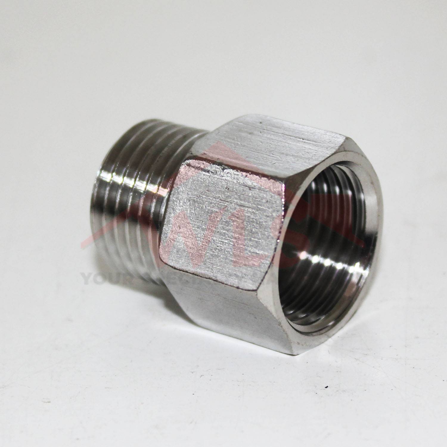 S/ STEEL HEXAGON M/F SOCKET 1/2'' (15mm)