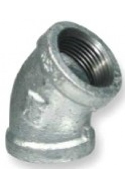 (G.I) ELBOW 45° 15MM