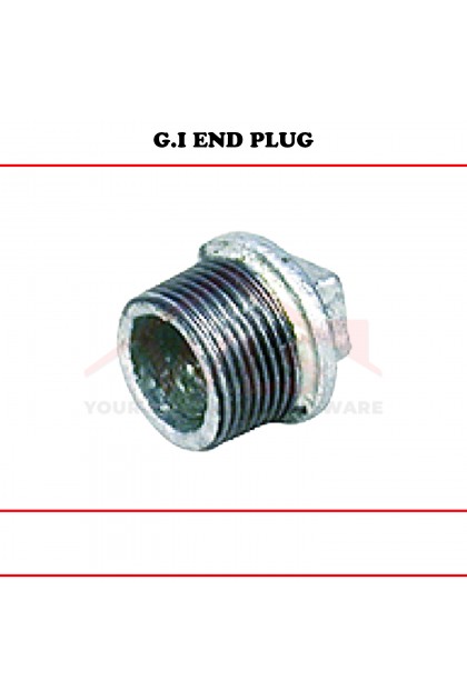 (G.I) END PLUG (PER PCS)