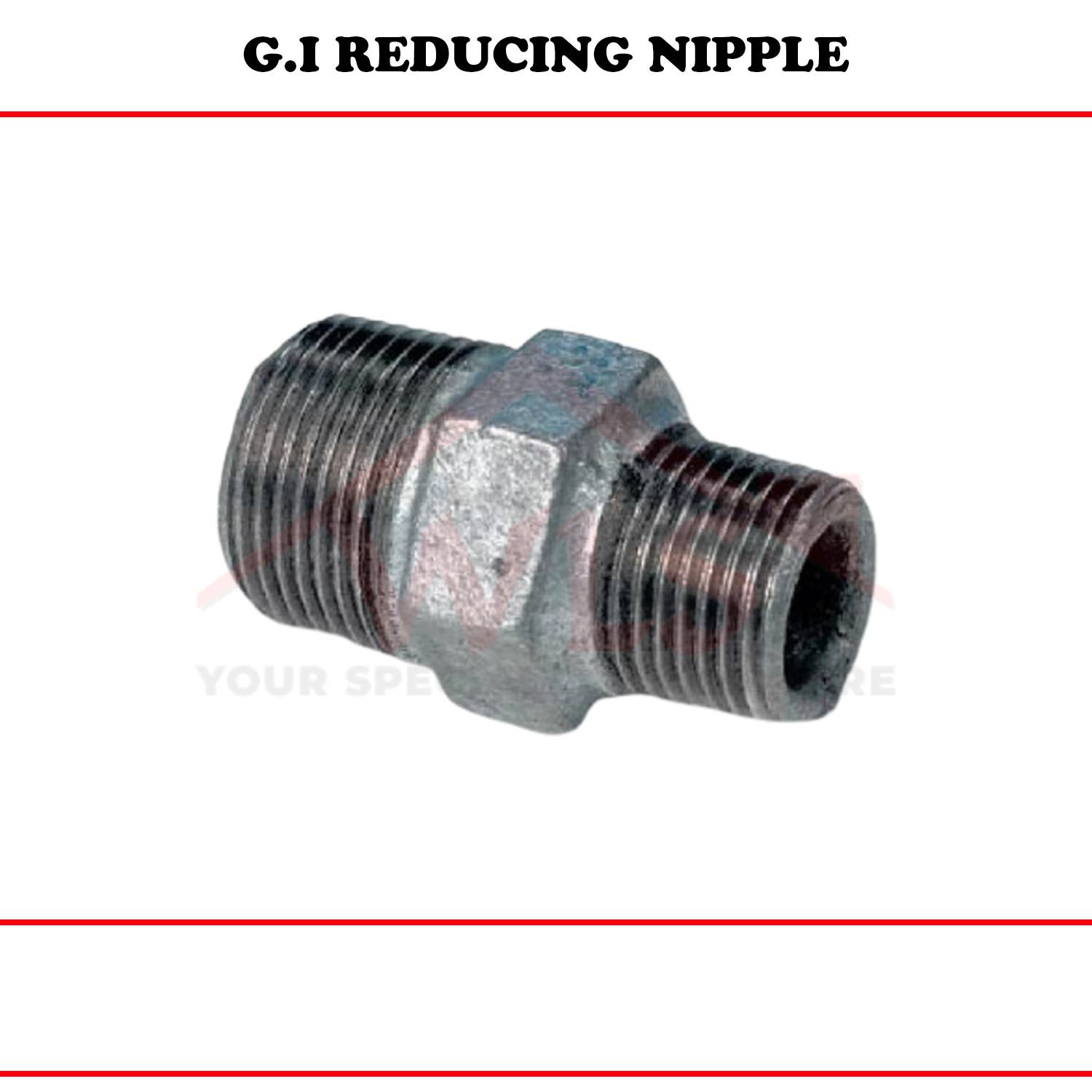 (G.I) REDUCING NIPPLE