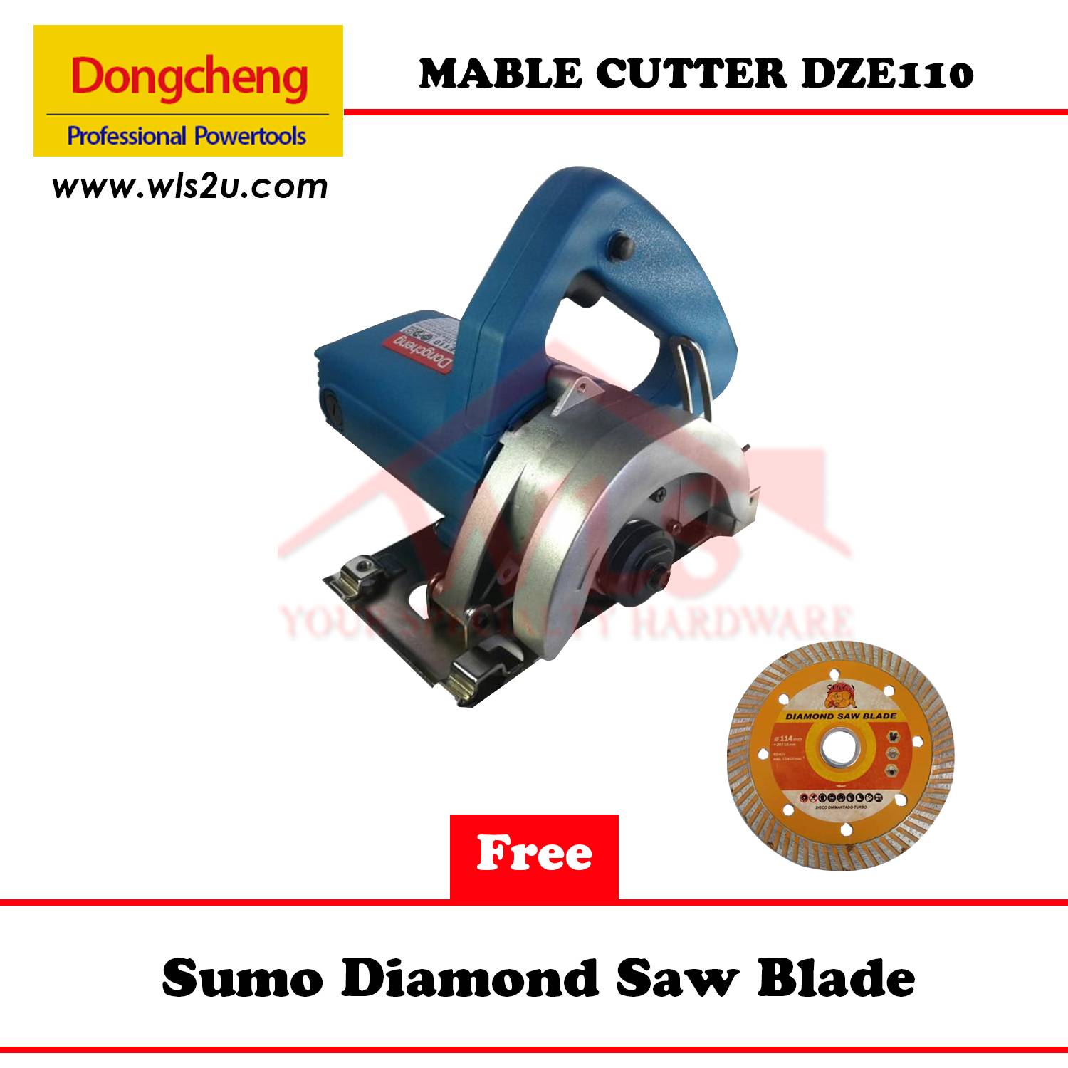 DONG CHENG MABLE CUTTER DZE110