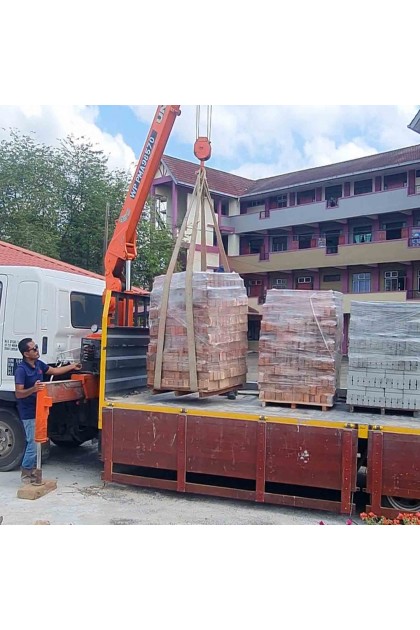 Bata Merah 650 Pcs Pallet