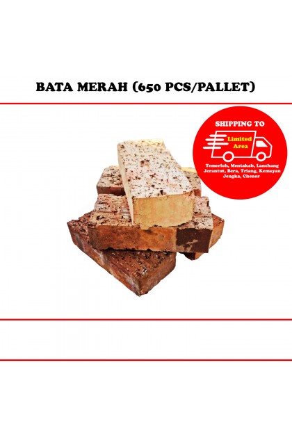 BATA MERAH (650 PCS/PALLET)