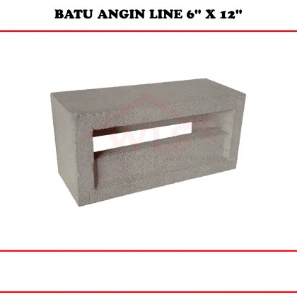 BATU ANGIN LINE 6" X 12"