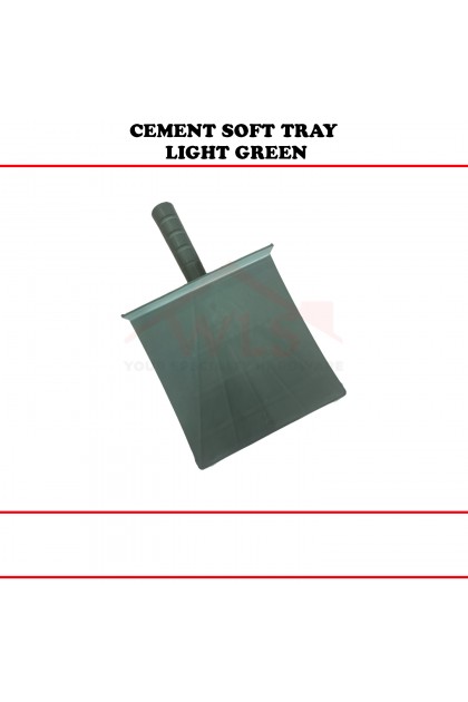 CEMENT SOFT TRAY LIGHT GREEN