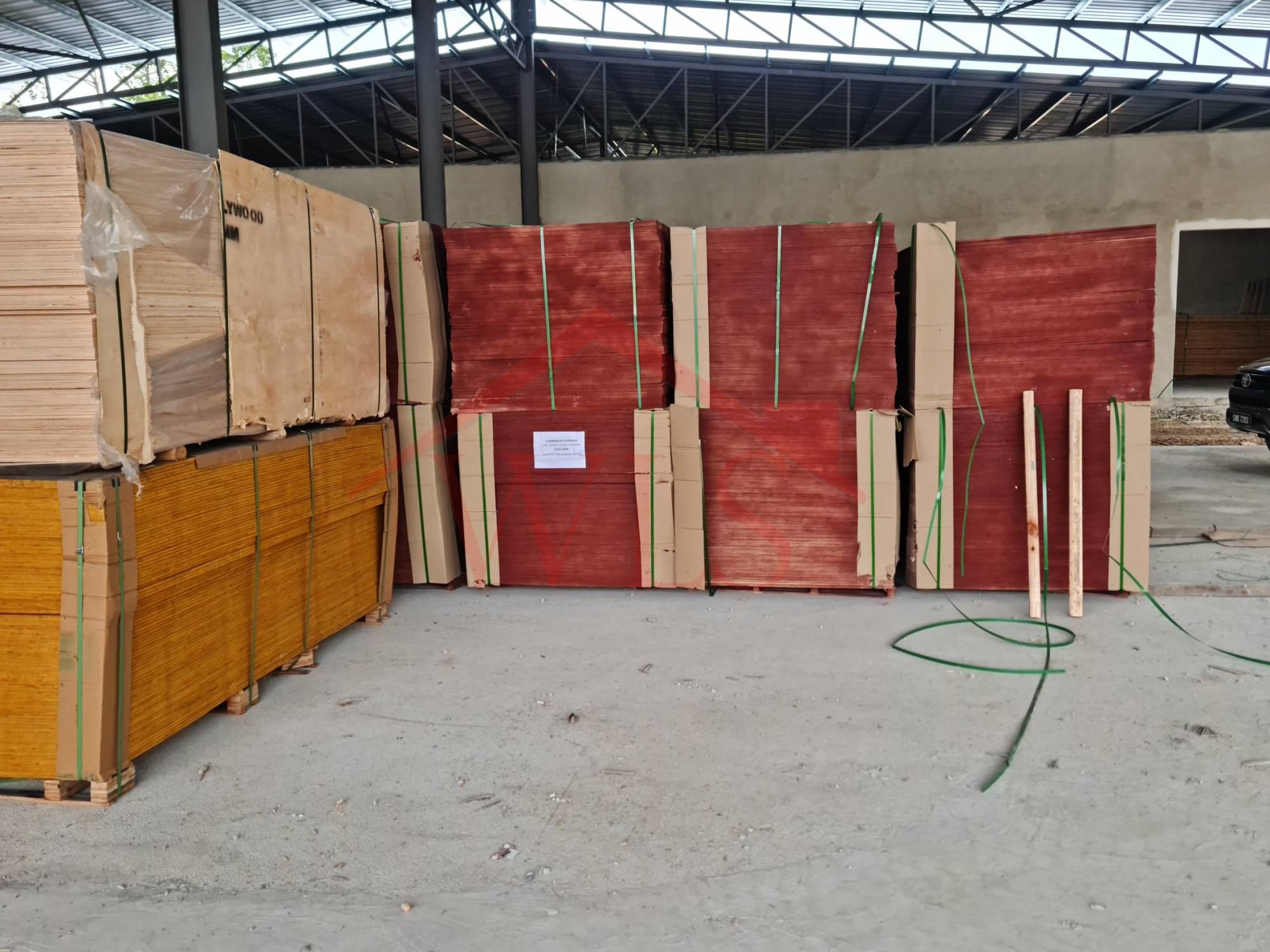 PLYWOOD 1/S TEGO 4' X 8' X 12MM