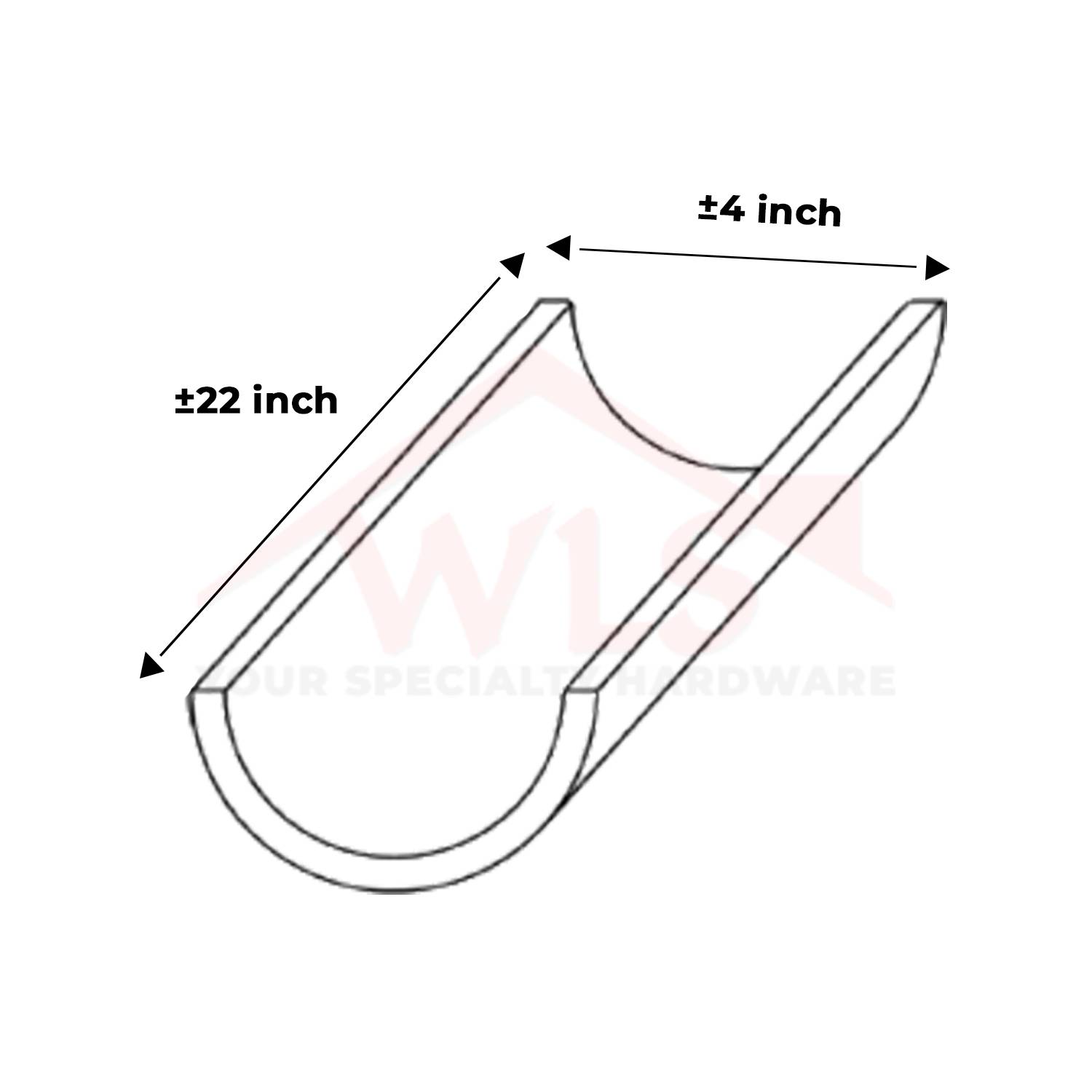 CLAY DRAINS HALF ROUND