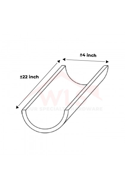 CLAY DRAINS HALF ROUND