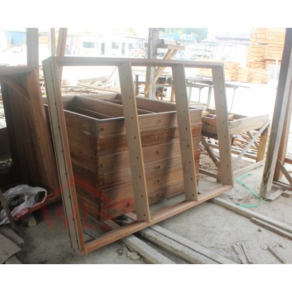 FRAME TINGKAP KAYU NAKO 7DAUN