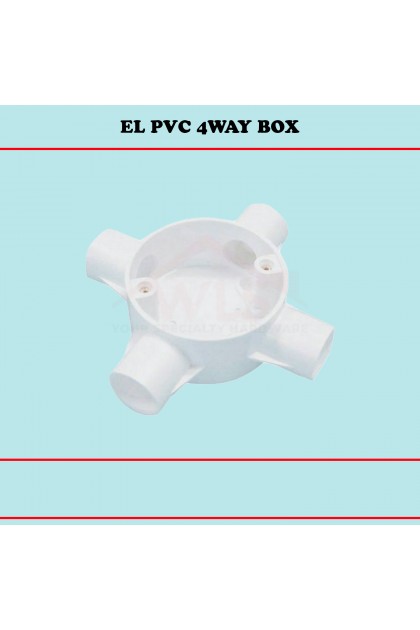 EL PVC 4WAY BOX