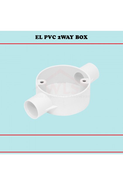 EL PVC 2WAY BOX