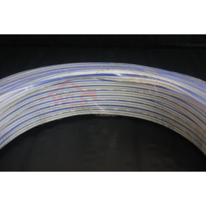 TWIN TWISTED WIRE 23/0.14MMX2C WH&BLUE 70M(ROLL)