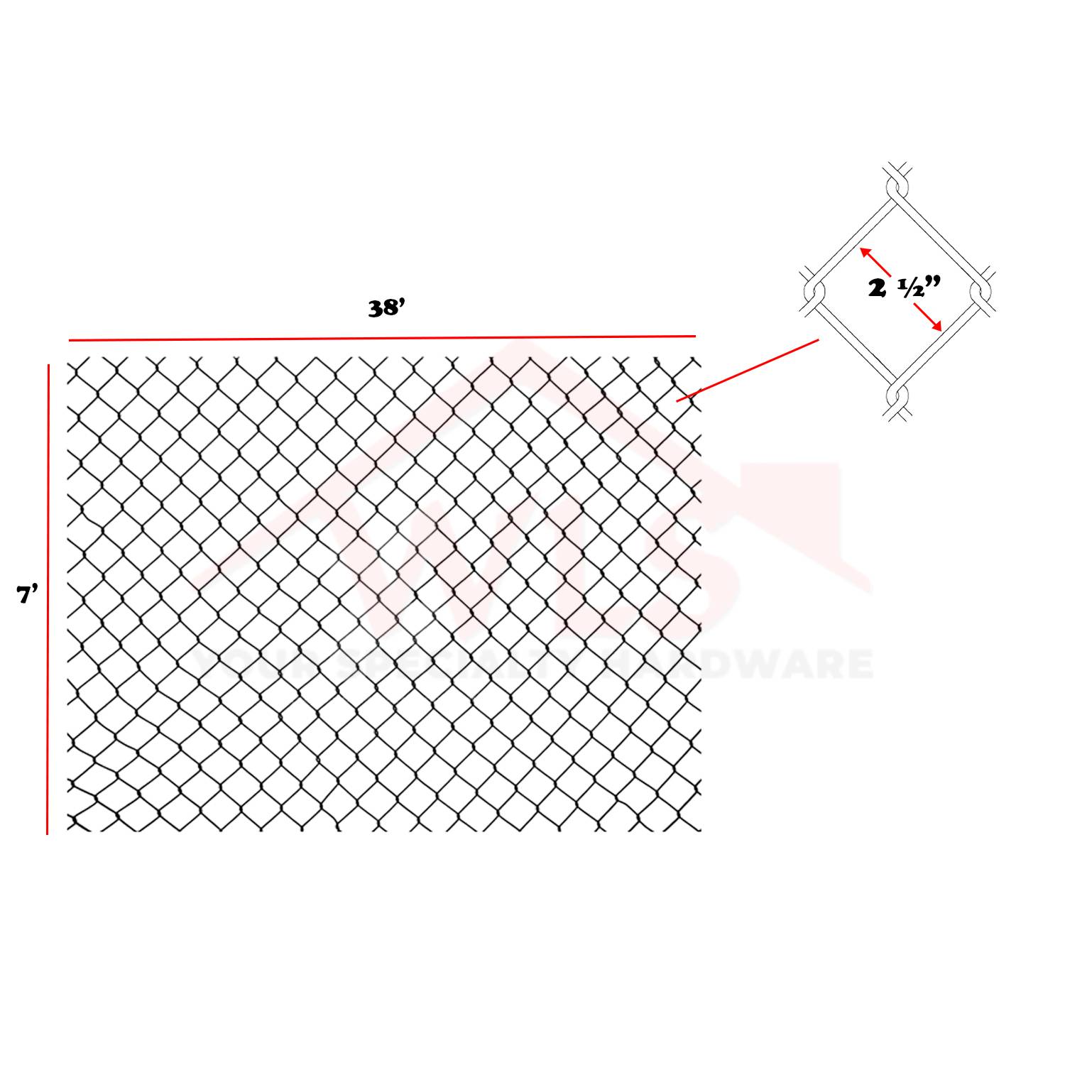 PVC COATED CHAIN LINK FENCE