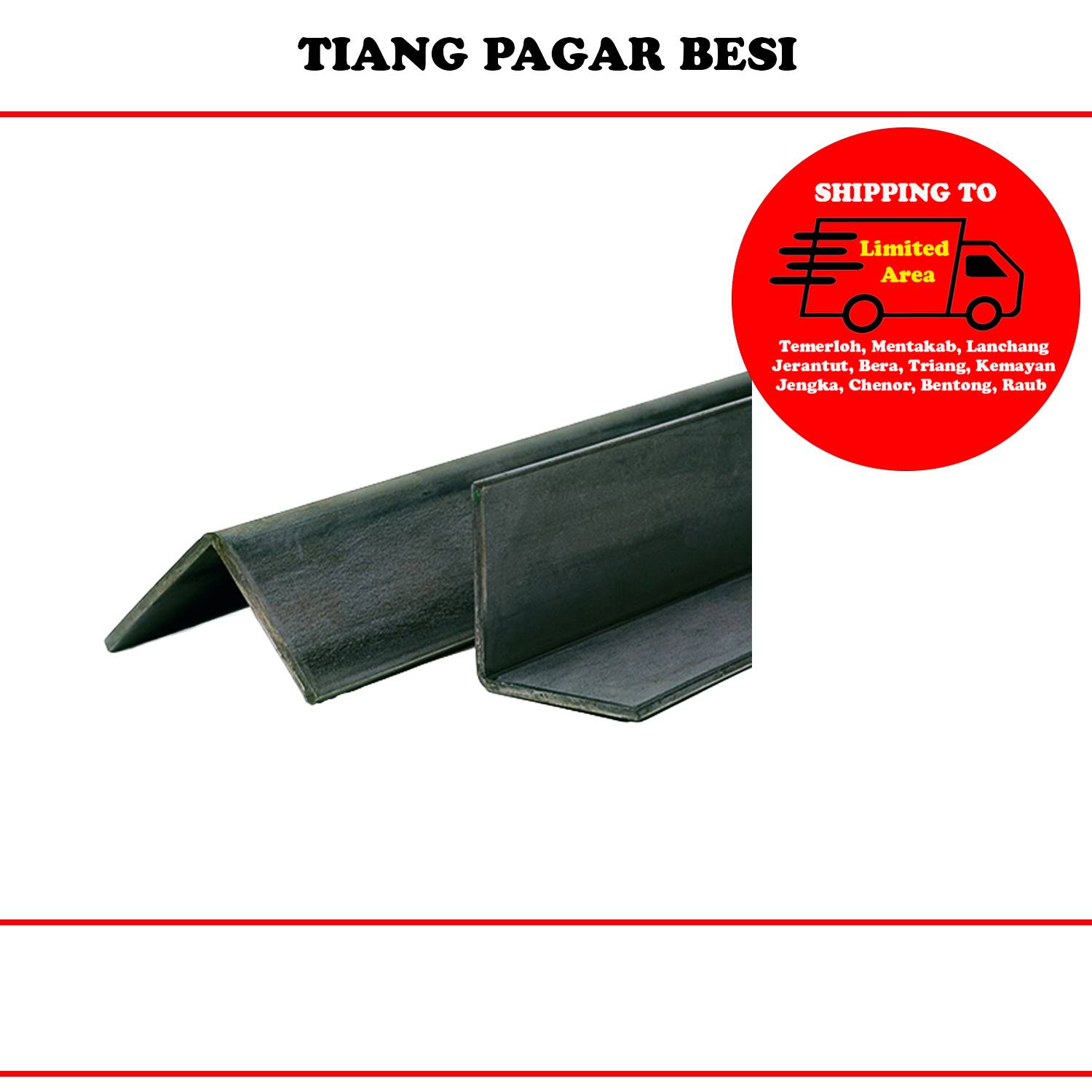 TIANG PAGAR BESI 3.0MM