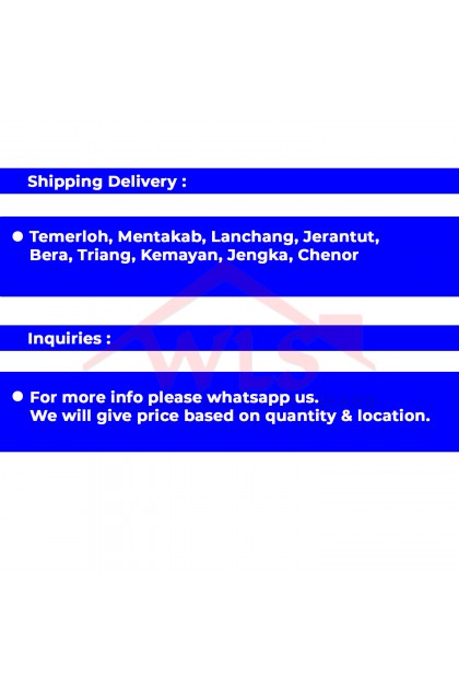 TIANG PAGAR BESI 2.8MM