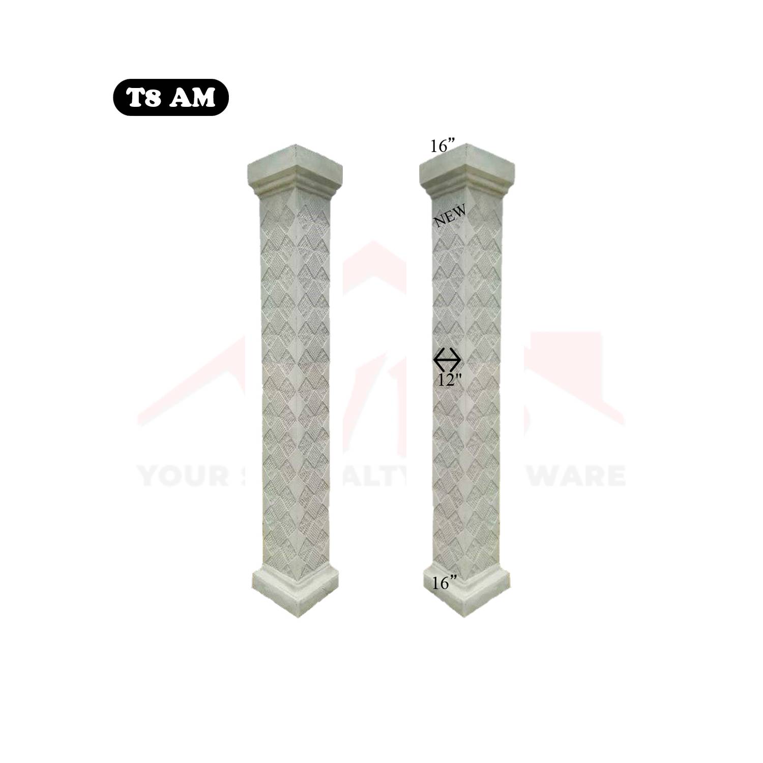 TIANG ROMAN 8' T8 (BIG)