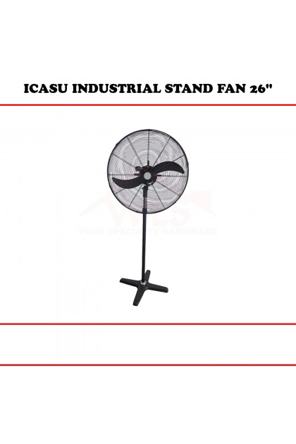 ICASU INDUSTRIAL STAND FAN 26"