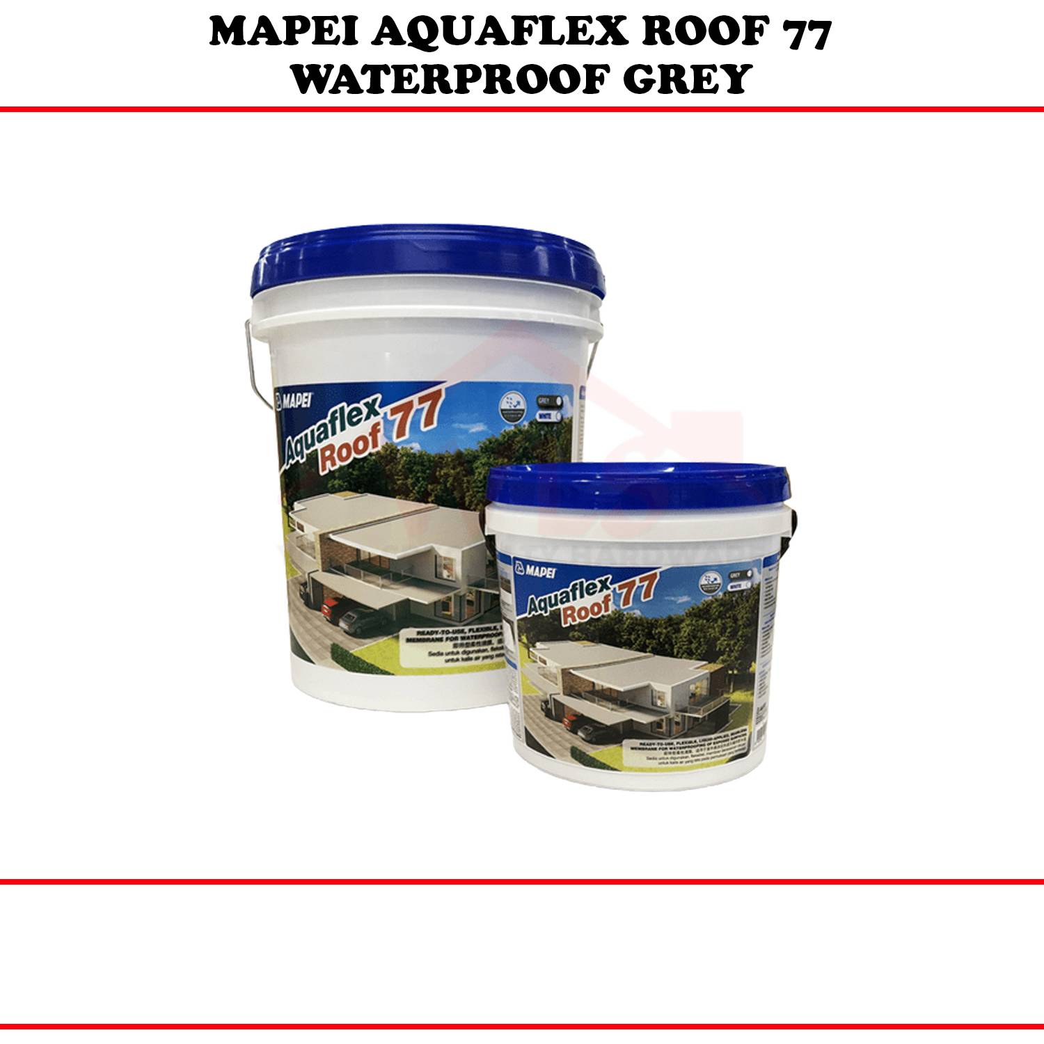 MAPEI AQUAFLEX ROOF 77 WATERPROOF GREY