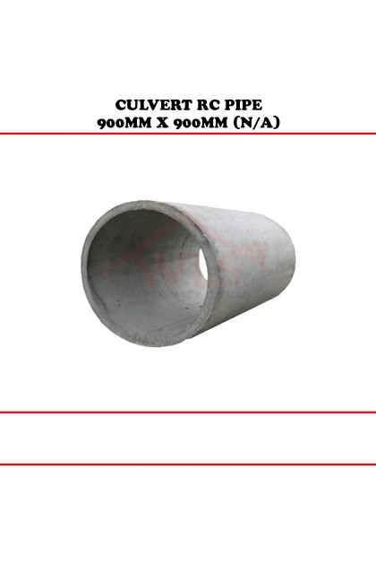 CULVERT RC PIPE 900MM X 900MM (N/A)