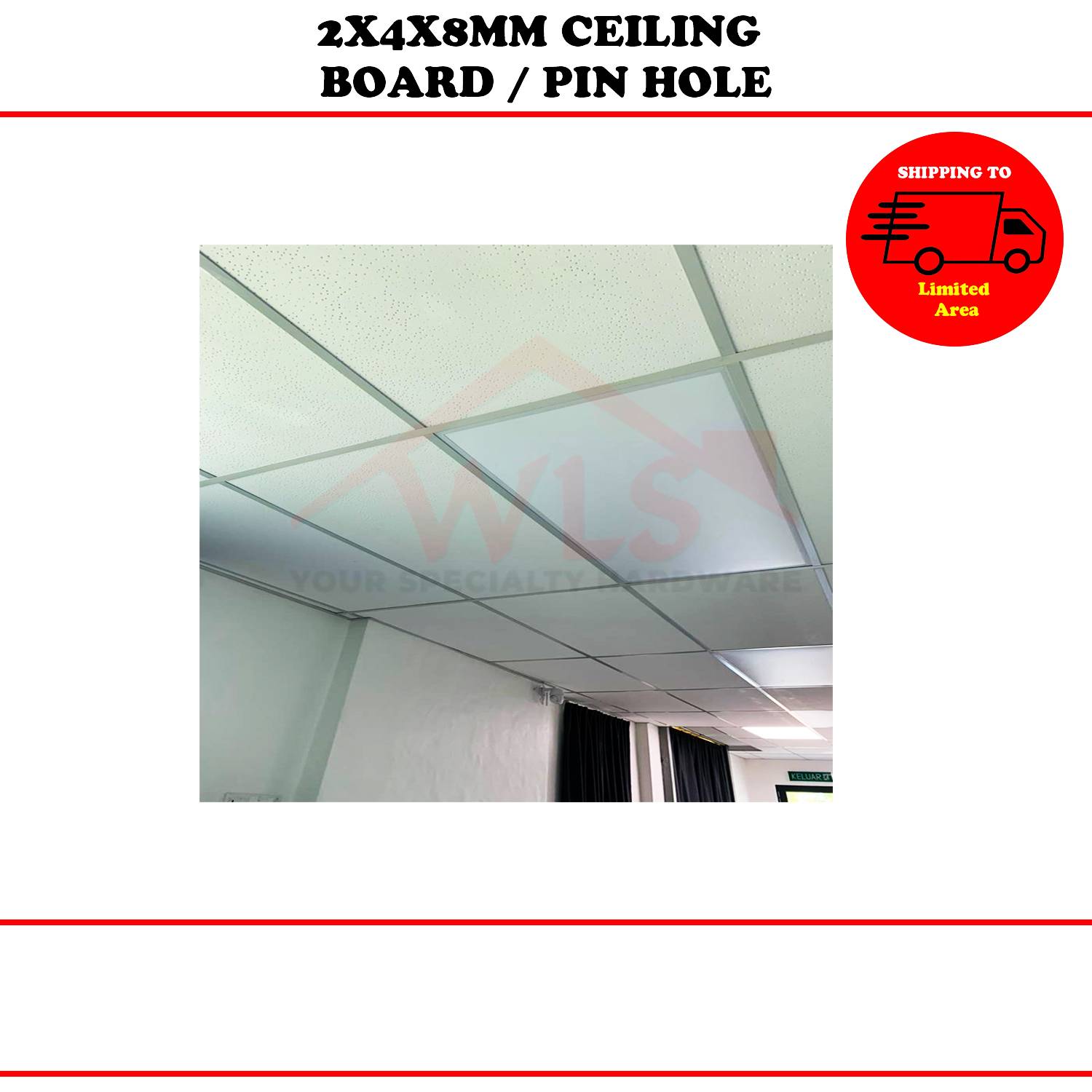 2X4X9MM CEILING BOARD / PIN HOLE