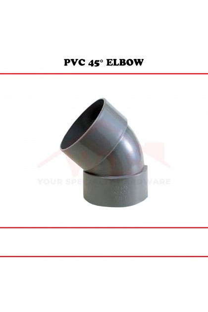 PVC 45° ELBOW SWV