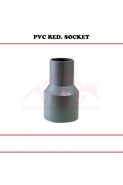 PVC RED. SOCKET C/D