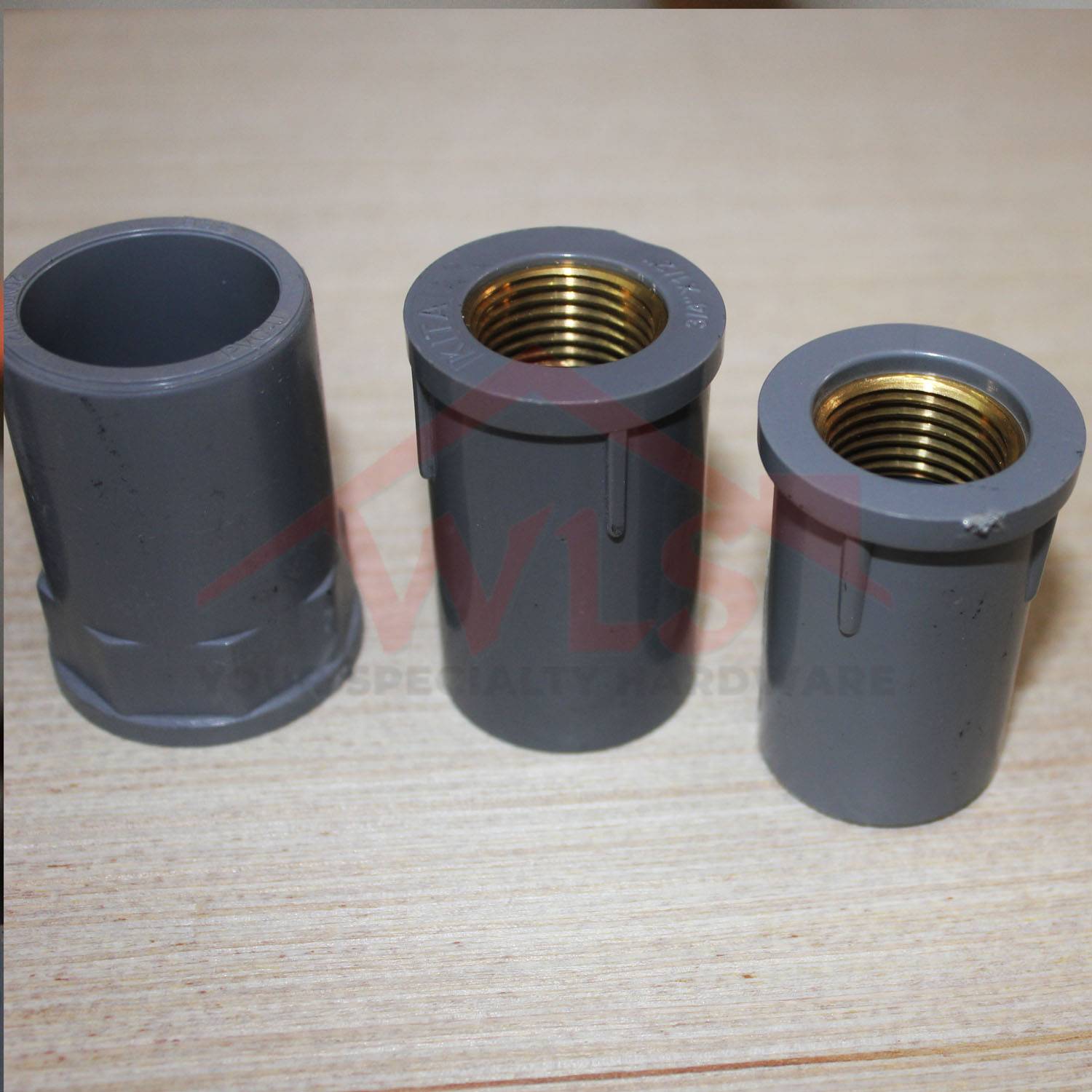 KITA BRASS THREADED P/T SOCKET 15MM X 1/2"