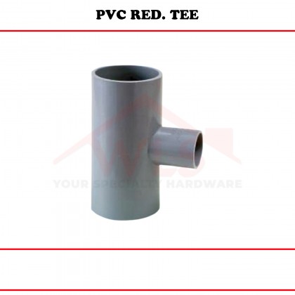 PVC RED. TEE SWV