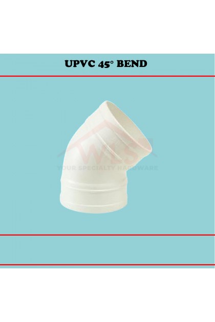UPVC 45° BEND