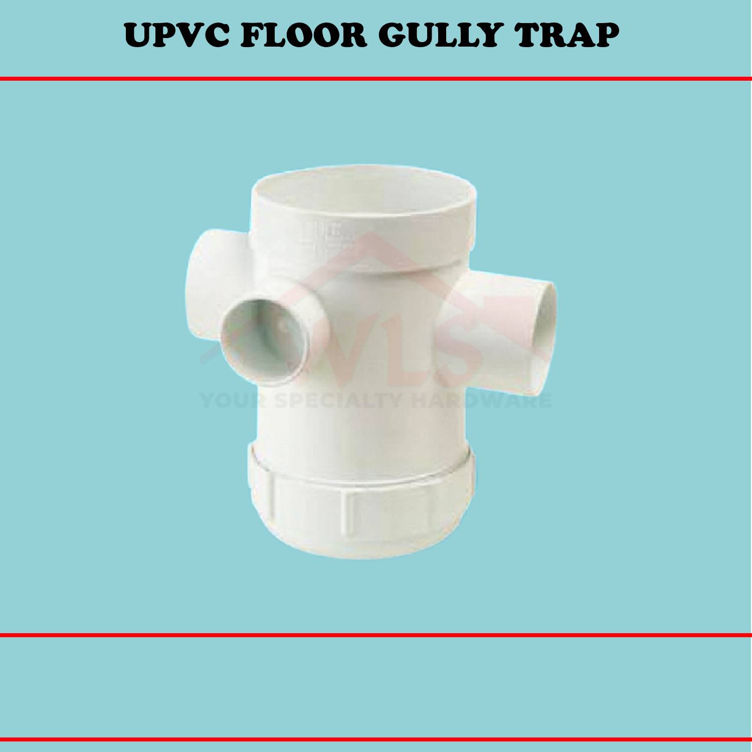 UPVC FLOOR GULLY TRAP