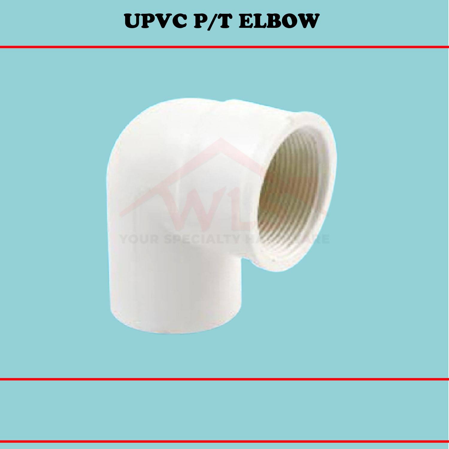 UPVC P/T ELBOW