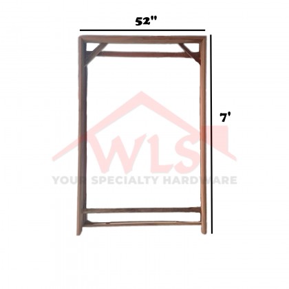 FRAME PINTU KAYU