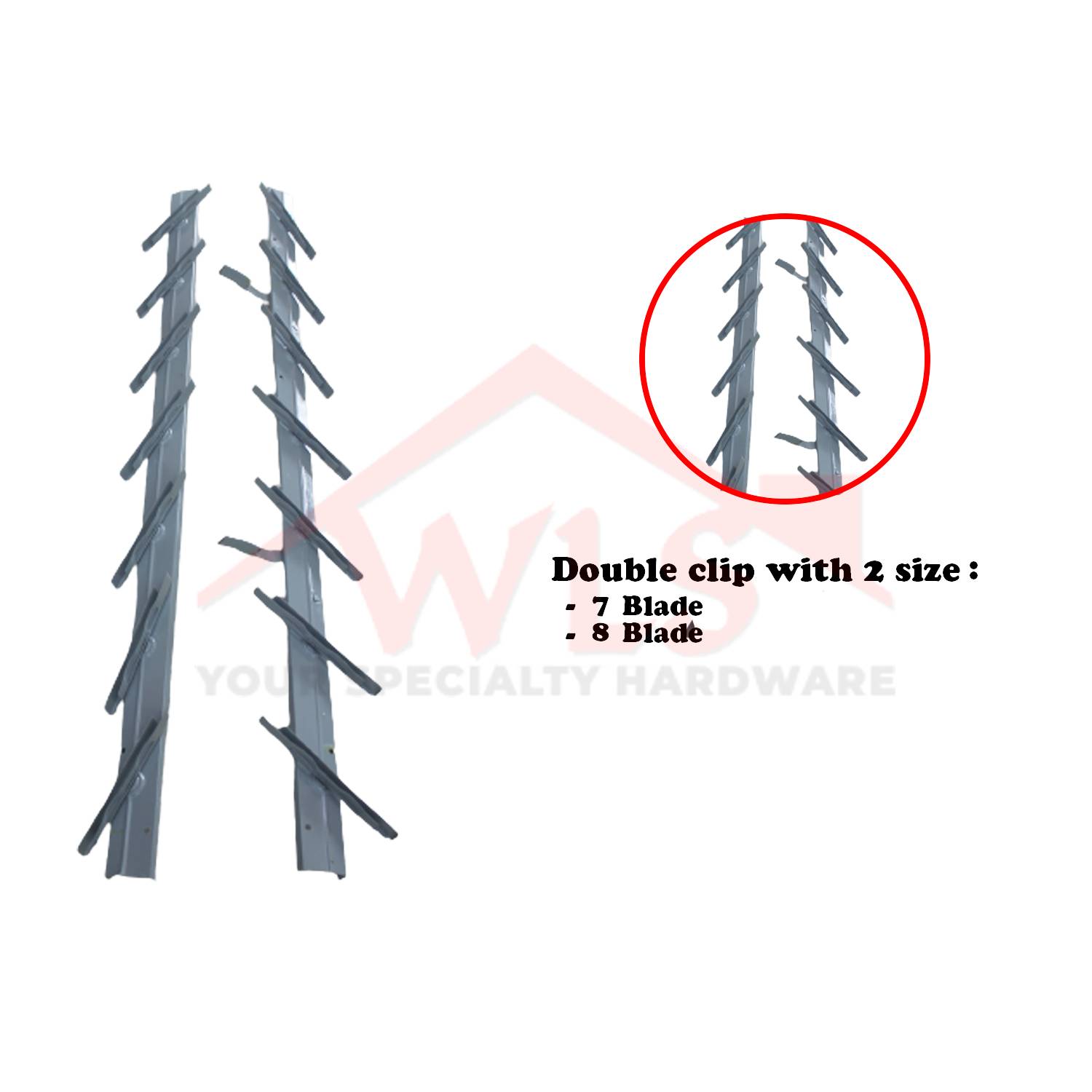 SILVER WINDOW LOUVRES DOUBLE (NAKO)