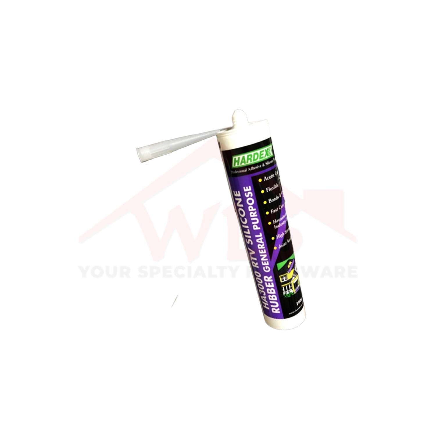 HARDEX HA3000 RTV SILICONE RUBBER 300G WHITE
