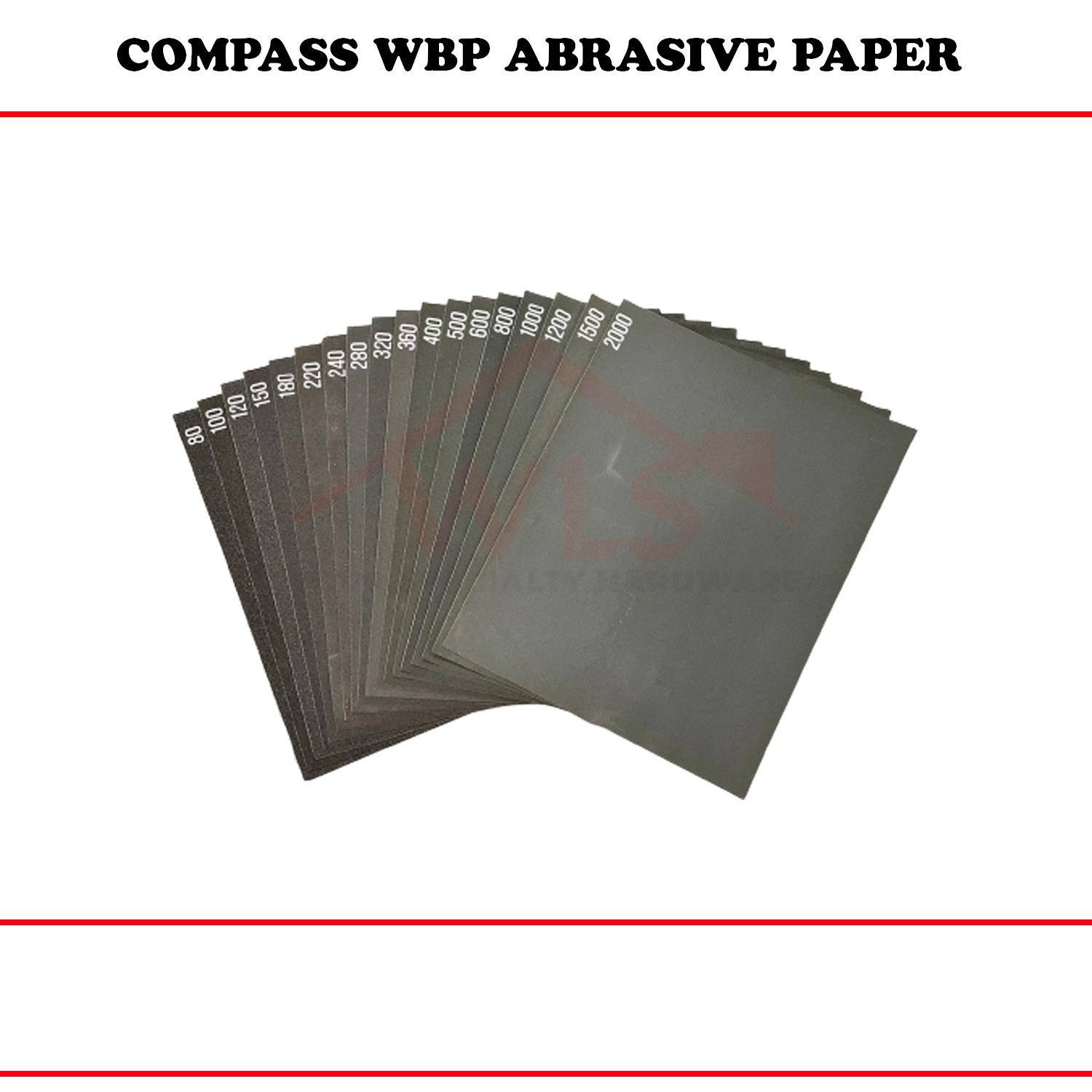 COMPASS WBP ABRASIVE PAPER