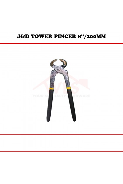 J&D TOWER PINCER 8"/200MM