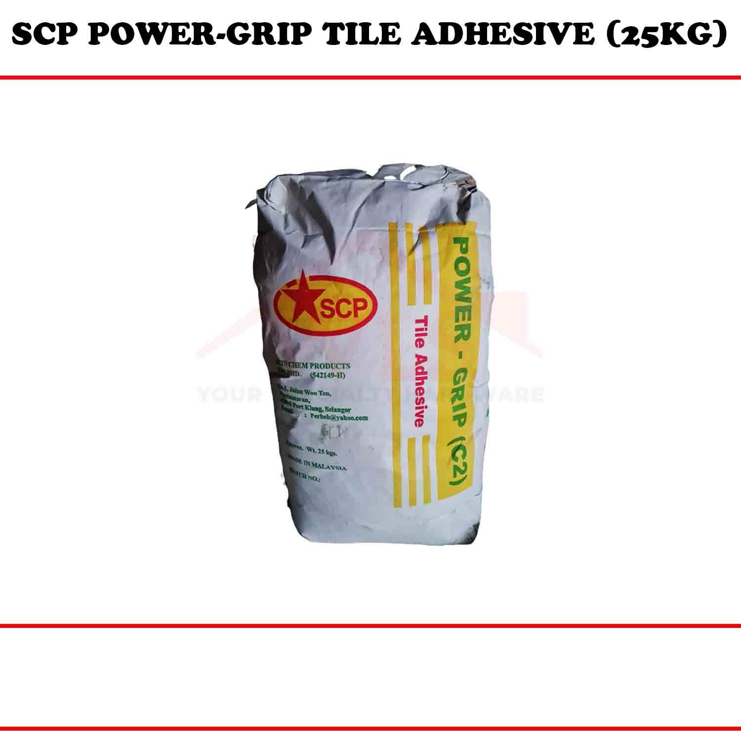 SCP POWER-GRIP TILE ADHESIVE (25KG)