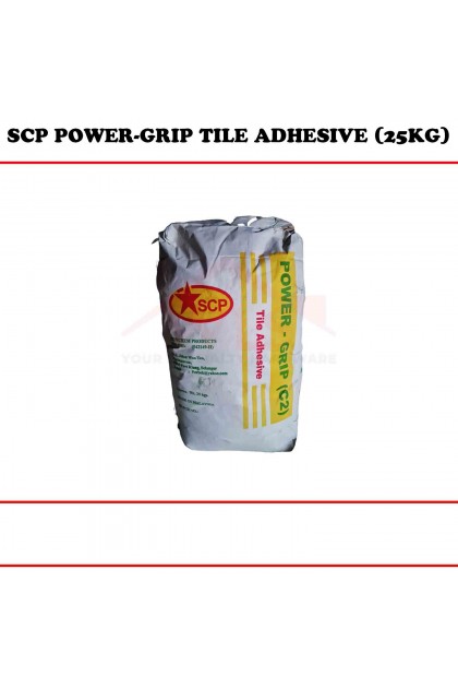 SCP POWER-GRIP TILE ADHESIVE (25KG)