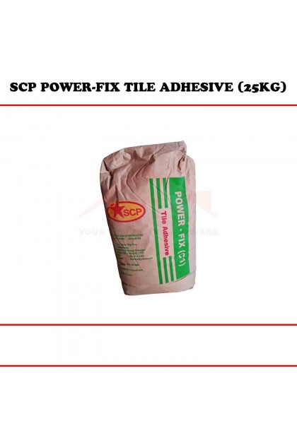 SCP POWER-FIX TILE ADHESIVE (25KG)