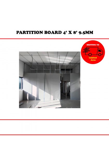PARTITION BOARD 4' X 8' 9.5MM