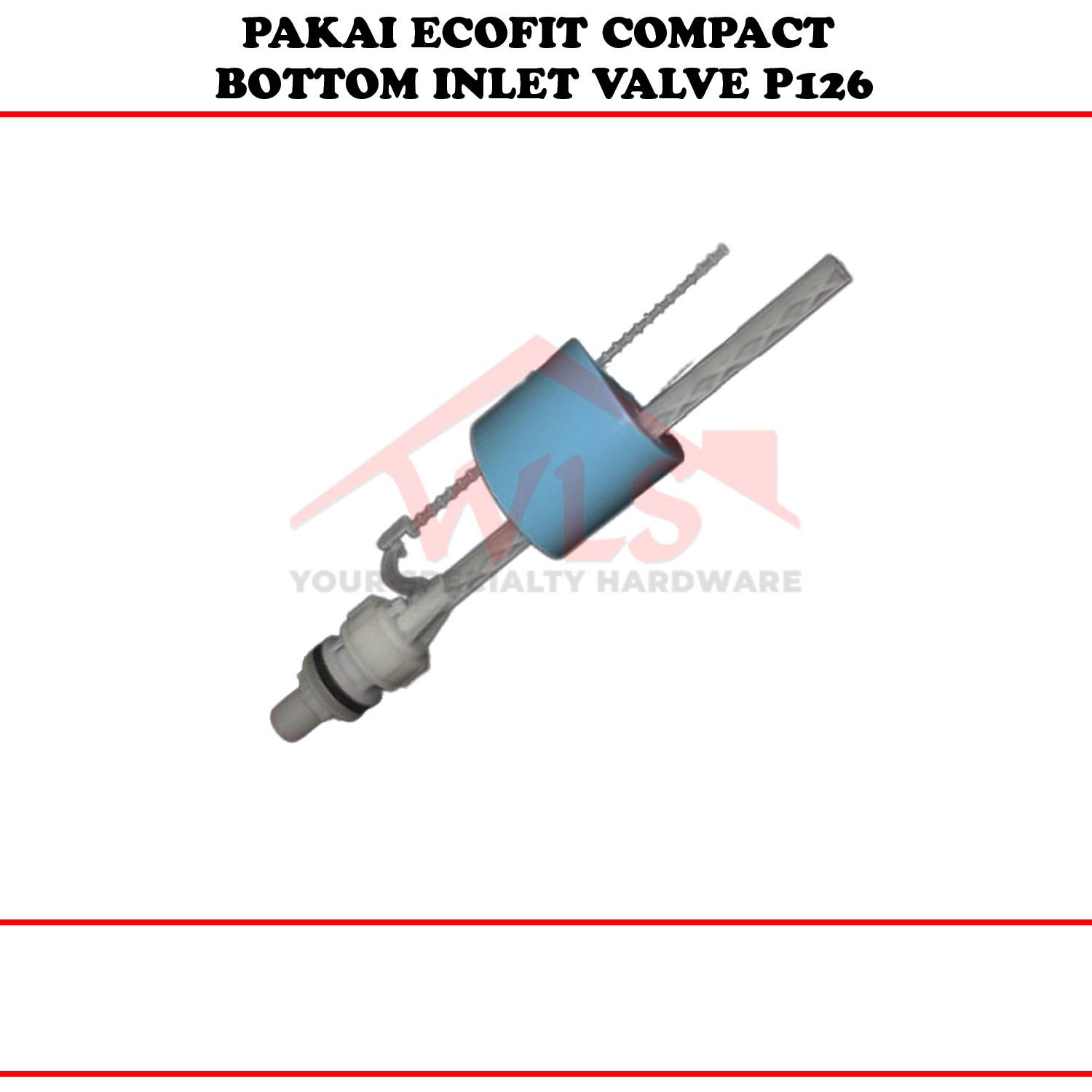 PAKAI ECOFIT COMPACT BOTTOM INLET VALVE P126