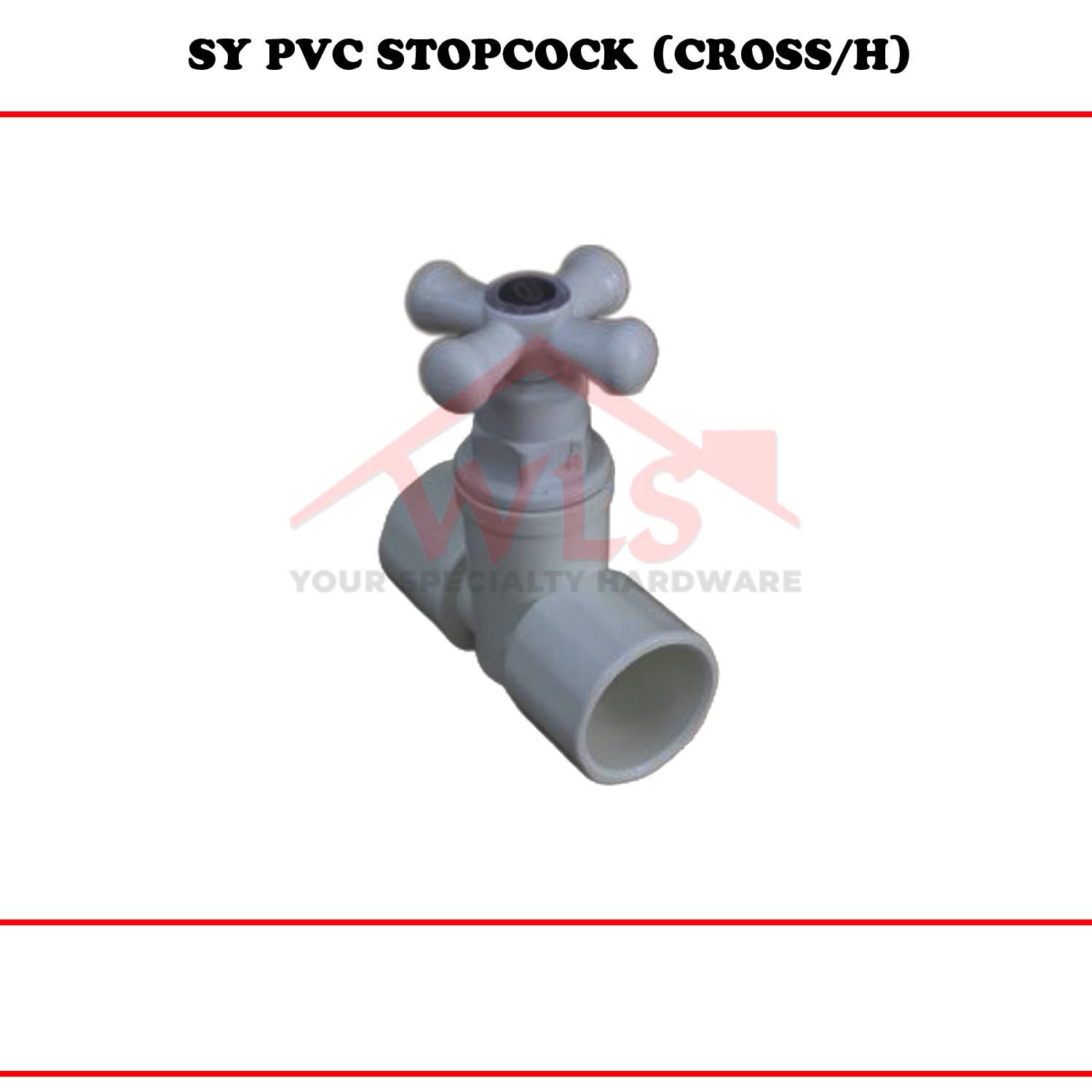 SY PVC STOPCOCK (CROSS/H)