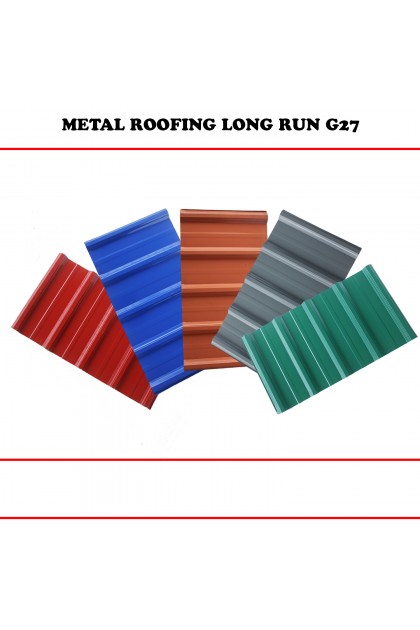 METAL ROOFING LONG RUN G27 (1FT)