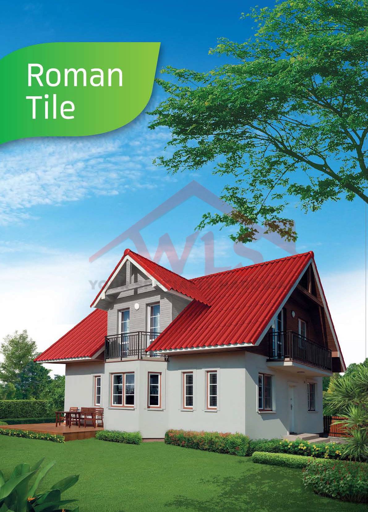 SHERA ROOF TILE ROMAN AND FITTING