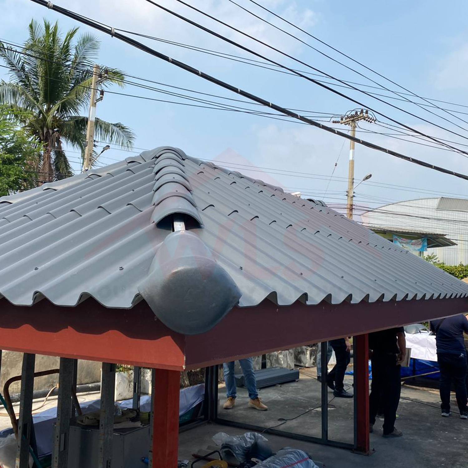 SHERA ROOF TILE TRILON VILLE AND FITTING