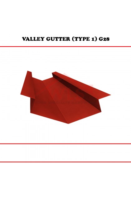 VALLEY GUTTER (TYPE 1) G28