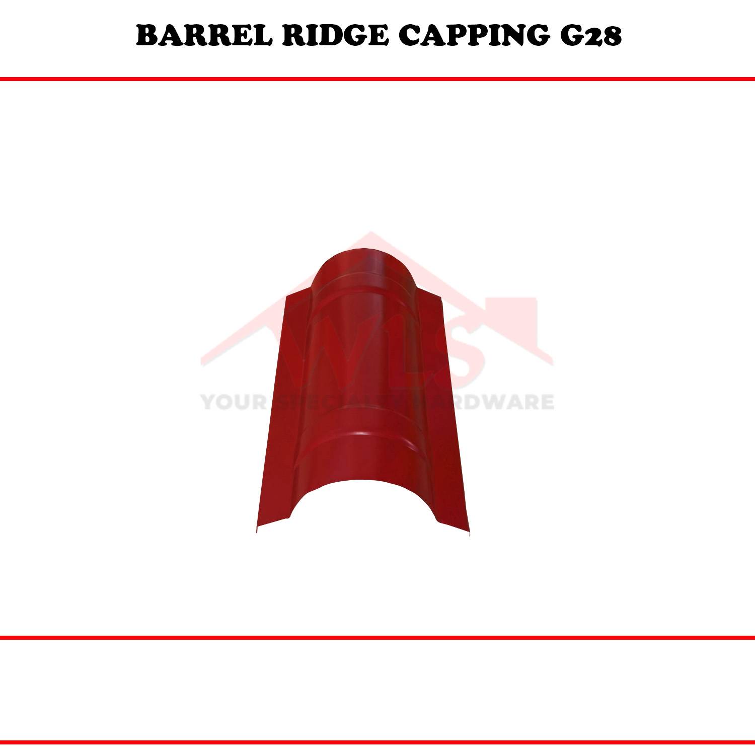 BARREL RIDGE CAPPING G28